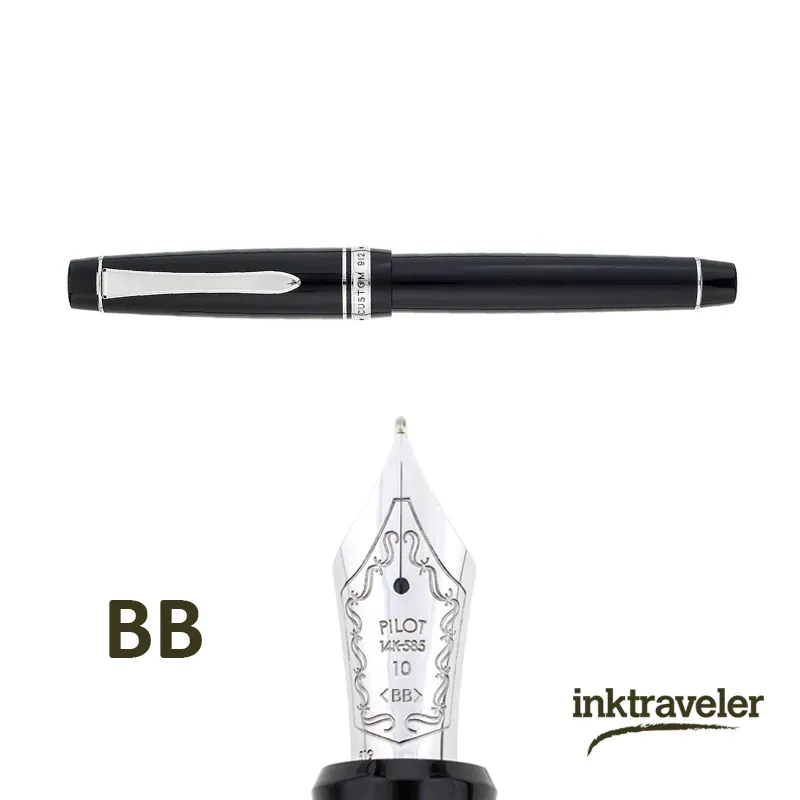 pilot custom heritage 912 double broad fountain pen