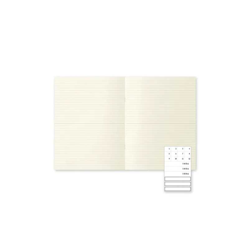 A5 midori pack 3 Notebook Light ruled MD paper Midori